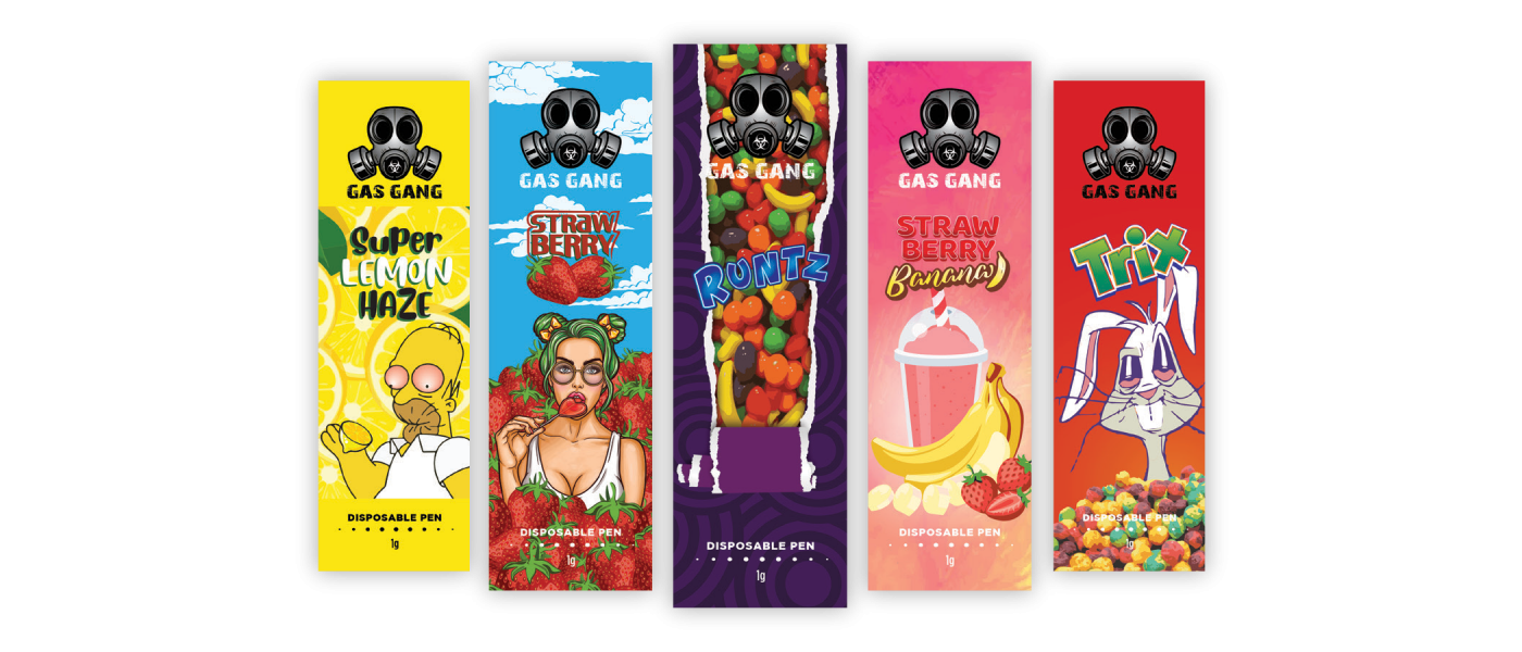 Buy Gas Gang Online– Disposable Vape Pens – Kush Buddy