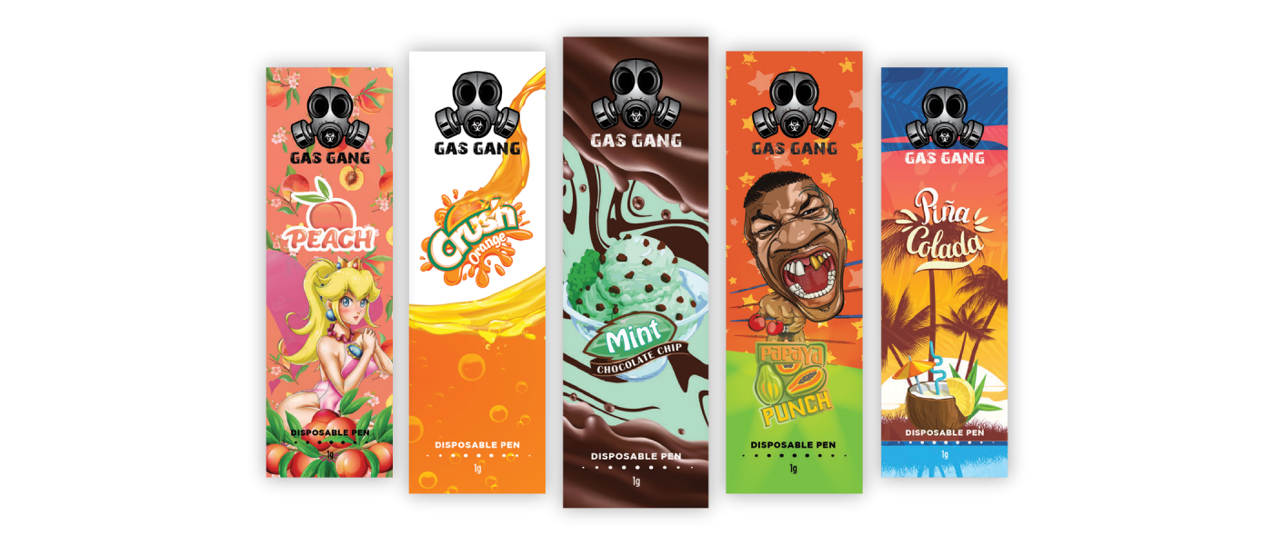 Buy Gas Gang Online– Disposable Vape Pens – Kush Buddy