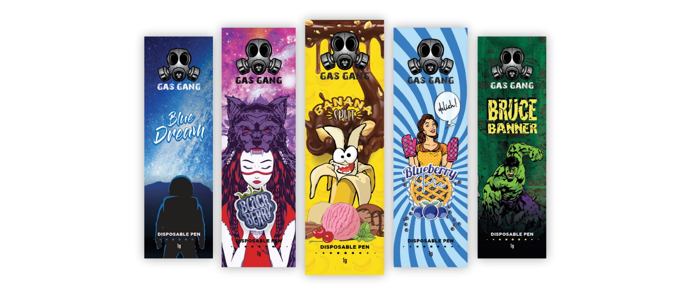 Buy Gas Gang Online– Disposable Vape Pens – Kush Buddy