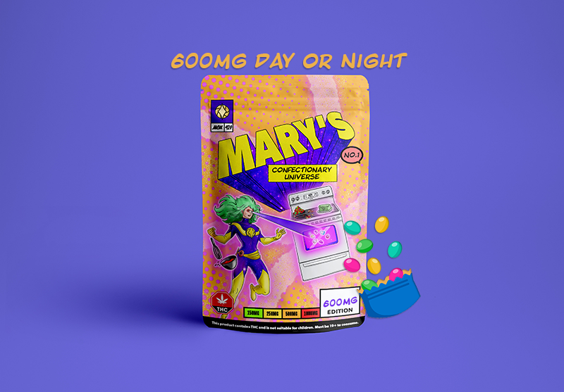 Buy Mary’s Confectionary Universe – Galactic Gummies 600mg (Very Spooky ...